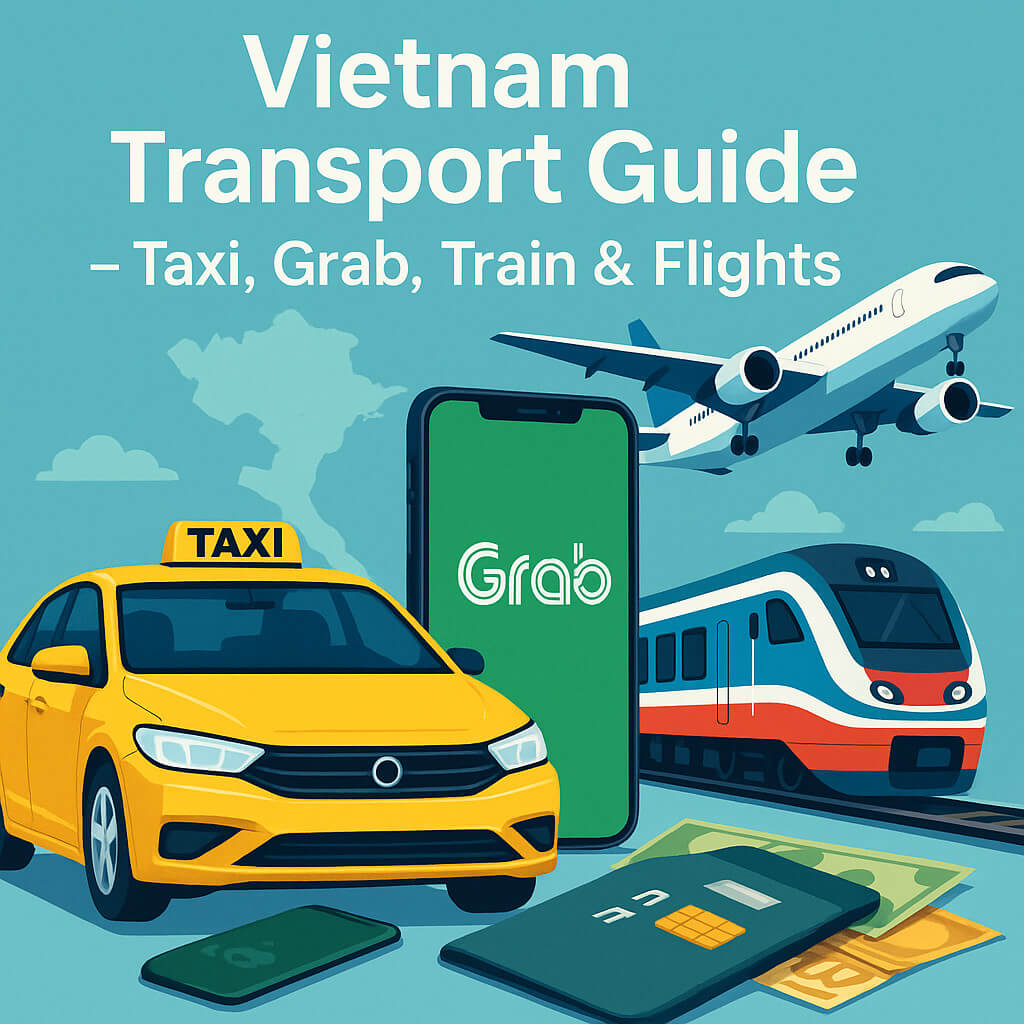 Vietnam Transport Guide – Taxi, Grab, Train & Flights - Vietnam Entry Visa