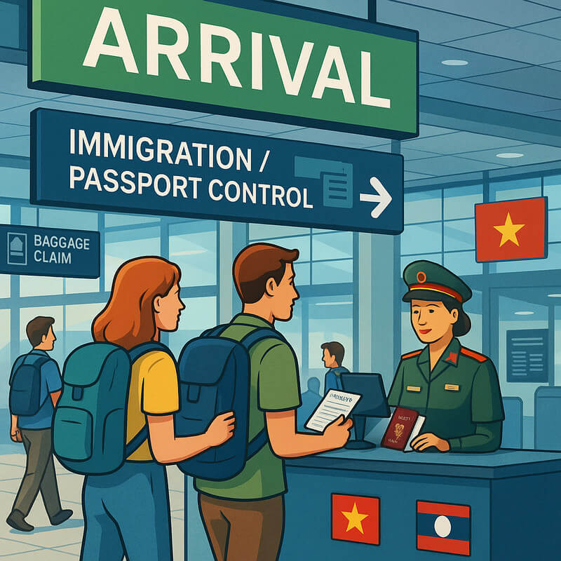 Vietnam Airport Arrival Guide 2025 – Step-by-Step Process for Tourists ...