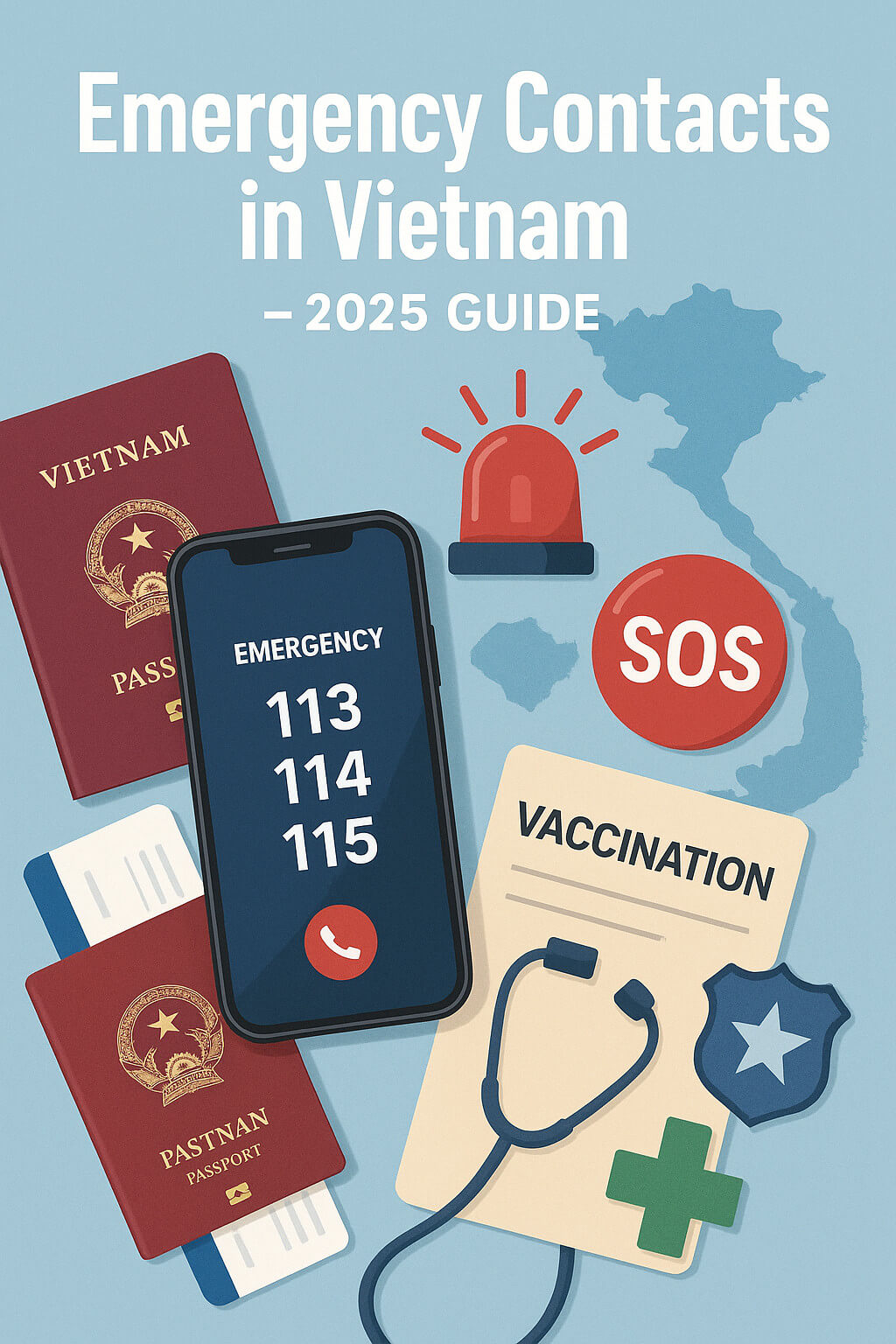 Emergency Contacts in Vietnam – 2025 Guide - Vietnam Entry Visa